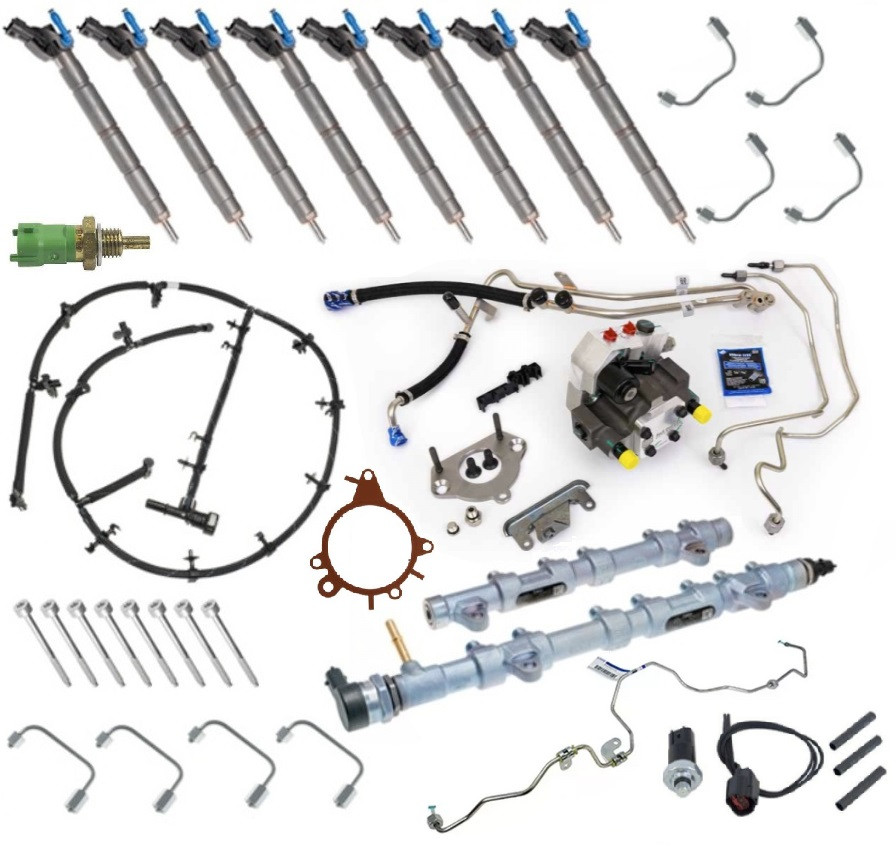 WAG Performance 6.7L Powerstroke Diesel Injection Pump & Fuel Injector ...