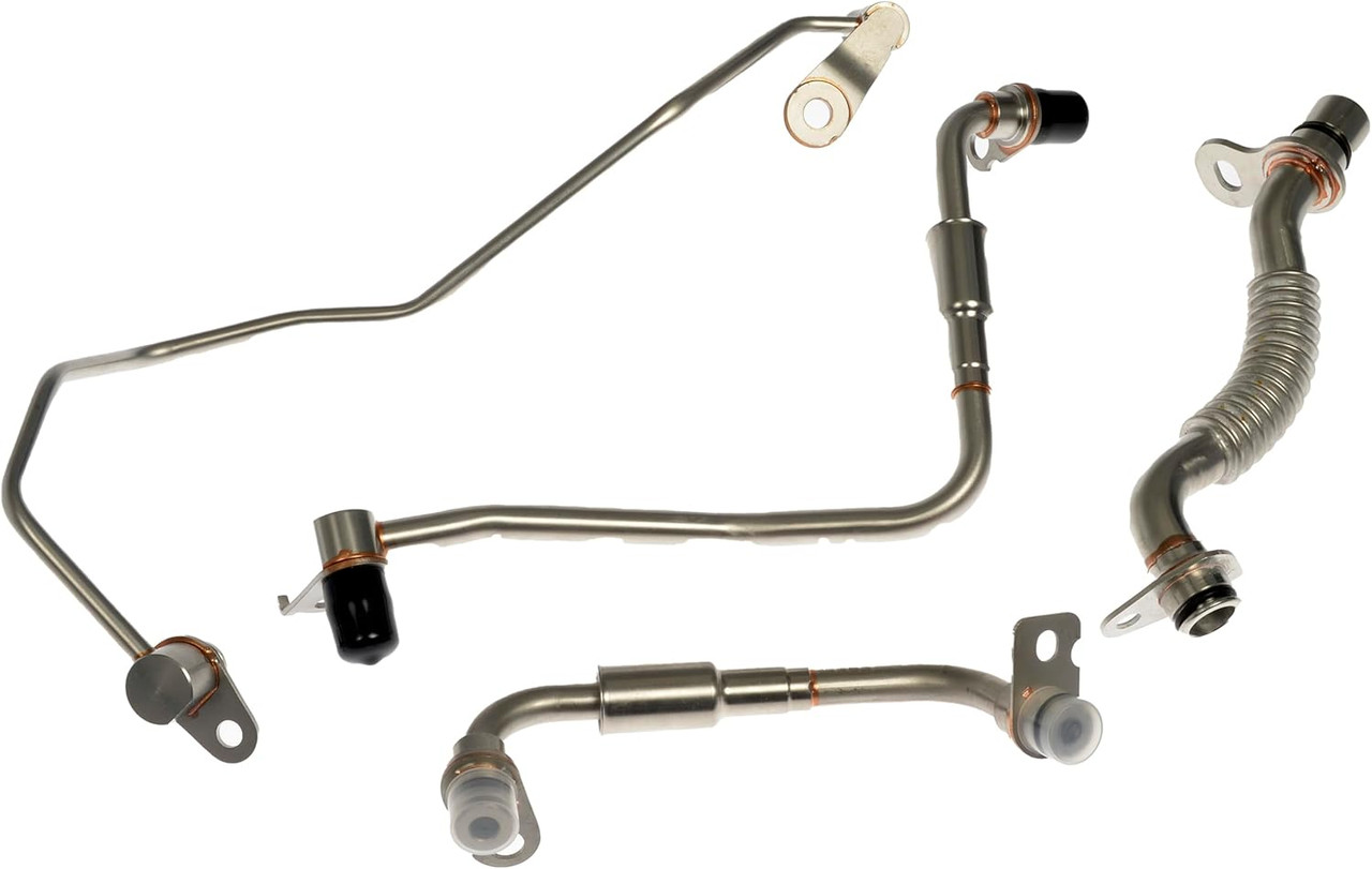 Turbocharger Oil Supply / Return & Coolant Line Installation Kit - Ford ...