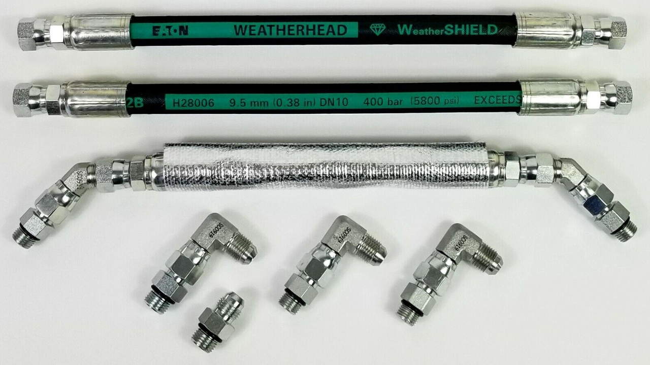 EATON Weathershield H28006 HPOP Line Kit - 99-03 Ford 7.3L Powerstroke ...