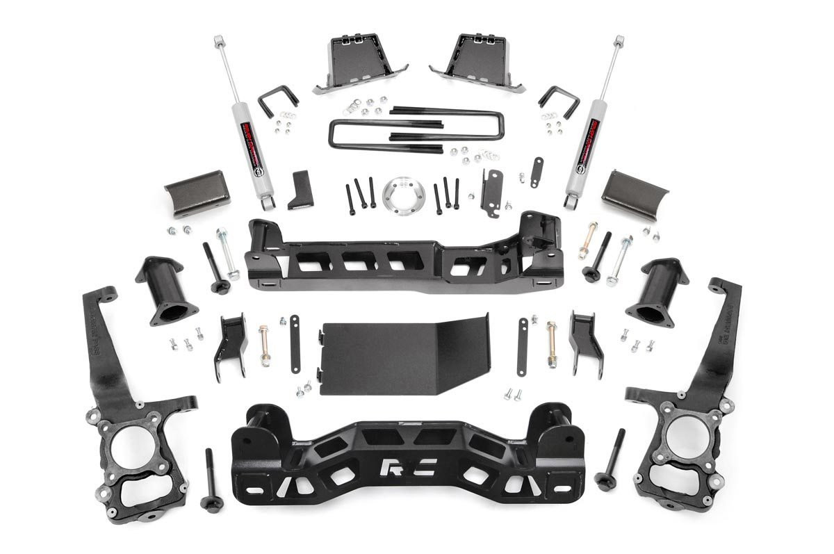 Rough Country - 6 Inch Lift Kit - Ford F-150 4WD (2009-2010 ...