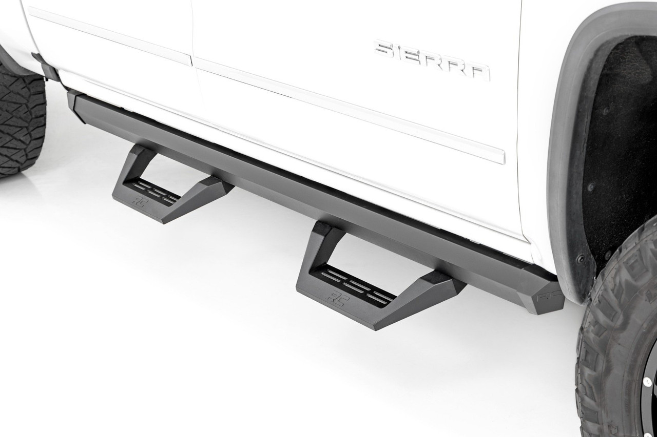 Rough Country - SRX2 Adj Aluminum Step - Crew Cab - Chevy/GMC 1500 ...