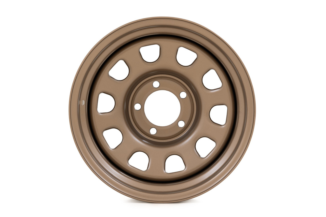 Rough Country - Steel Wheel/Bronze/15x10/5x4.5/3.30 Bore/-39 ...