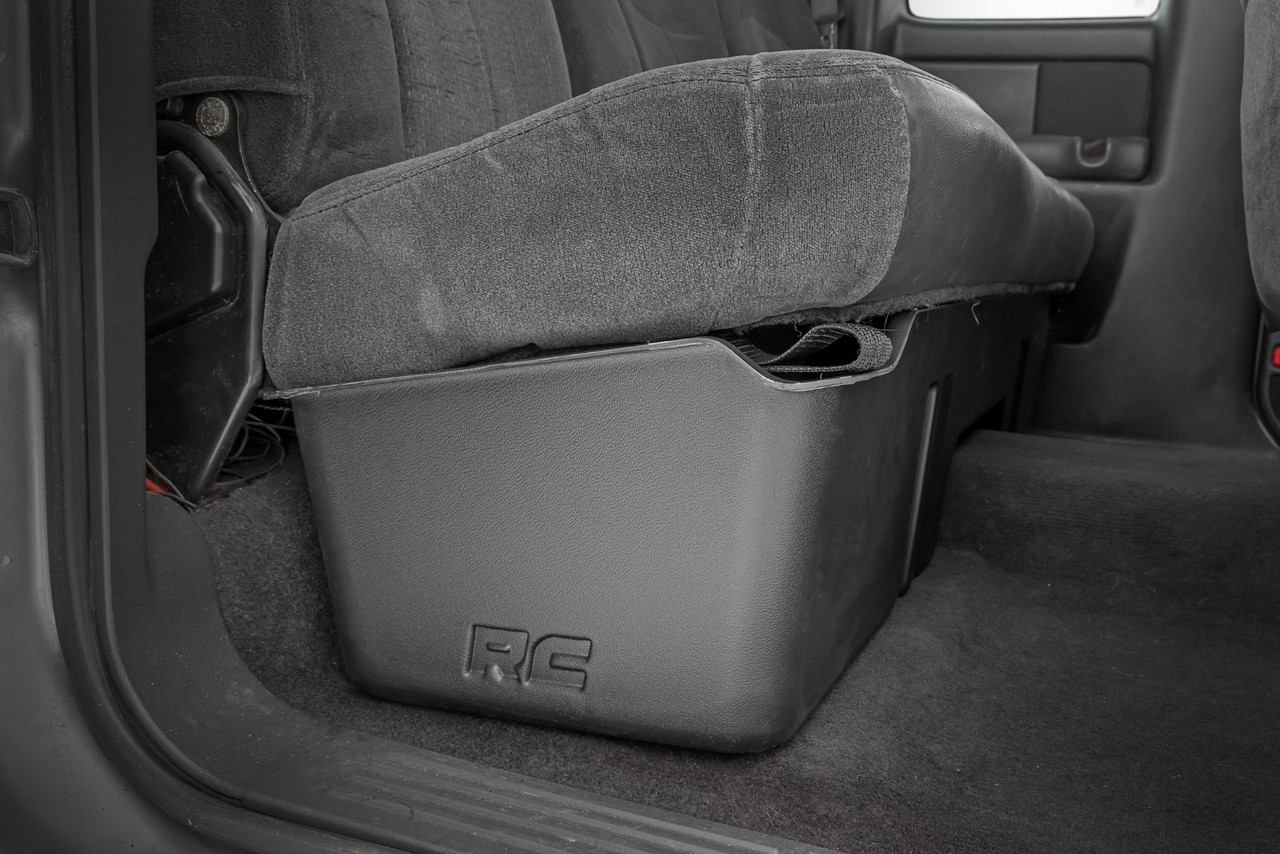 Rough Country - Under Seat Storage - Extended Cab - Chevy/GMC 1500 (99 ...