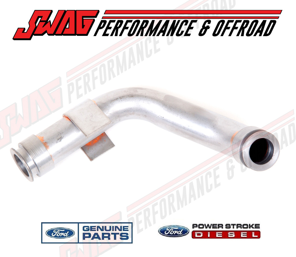 FORD 6.0 6.0L POWERSTROKE DIESEL OEM UPDATED TURBO OIL DRAIN TUBE