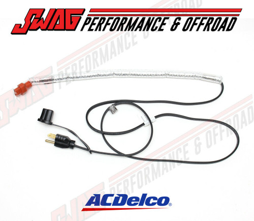 OEM AC Delco Engine Block Heater & Cable 2020+* GMC Chevrolet 6.6L ...