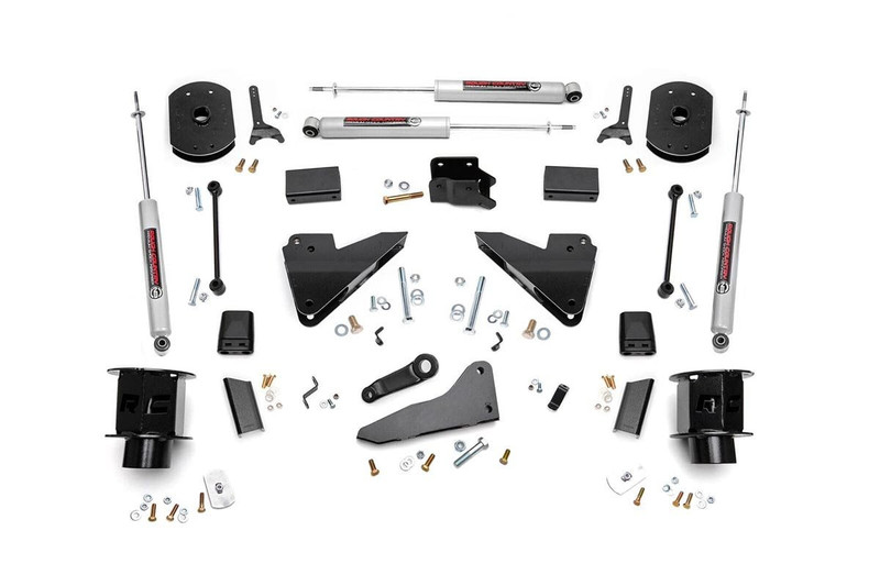 Rough Country - 4 Inch Lift Kit - Rear Springs - Ford F-100 4WD (1970 ...