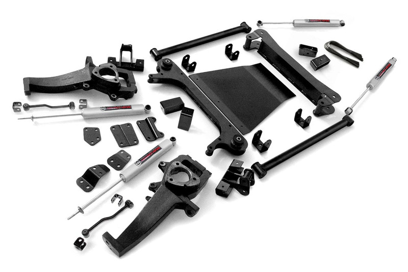 Rough Country - 5 Inch Lift Kit - Dodge 1500 4WD (2002-2005 ...