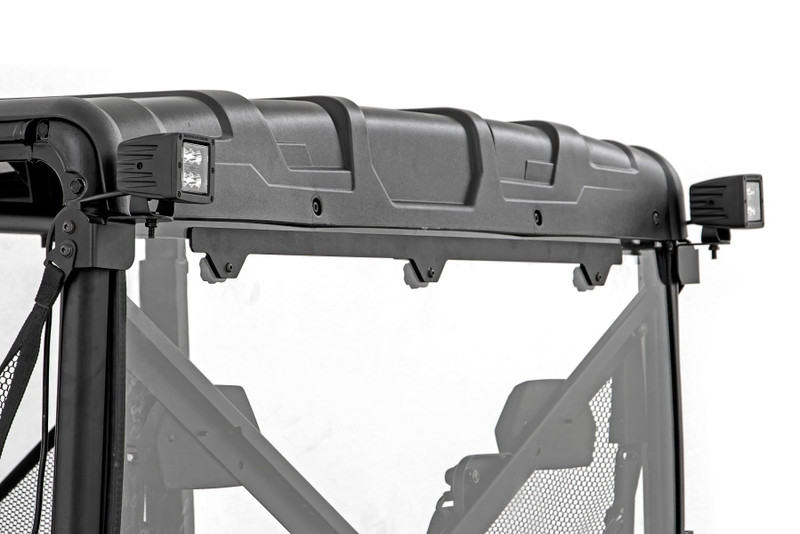 Rough Country - LED Light Kit - Rear Mount - 2 in. Chrome Pair - Wide ...