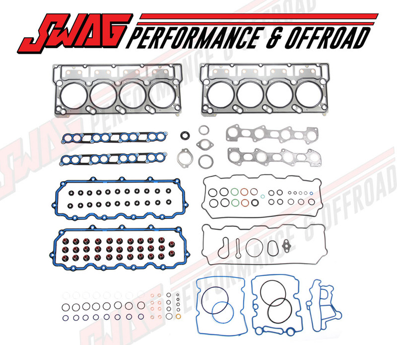 Fel-Pro 6.0L Powerstroke Complete Gasket Set w/ Head Gaskets | 2003–2007