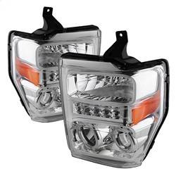 Spyder Auto Projector Headlights - LED Halo - Chrome 5076274 ...