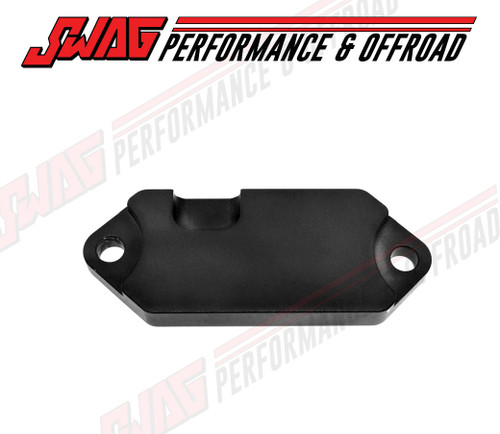 Swag Performance Billet Coolant Block-off Plate For 2001-2017 Gm 6.6l ...