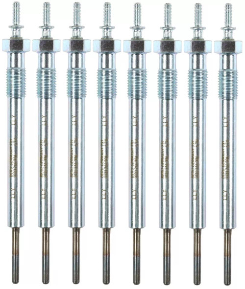 OEM AC DELCO GLOW PLUG SET - 2004.5-2005 GM 6.6L LLY DURAMAX DIESEL ...