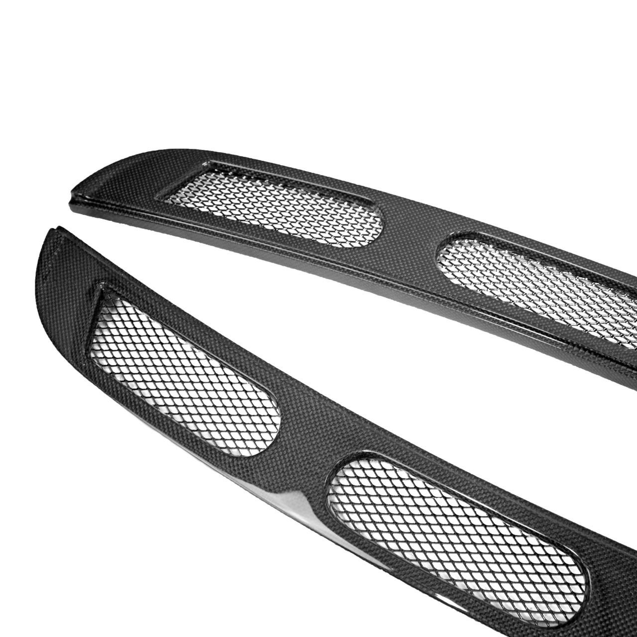 Carbon Fiber Coupe Rear Window Louvers - Ferrari F430 - Fabspeed Motorsport