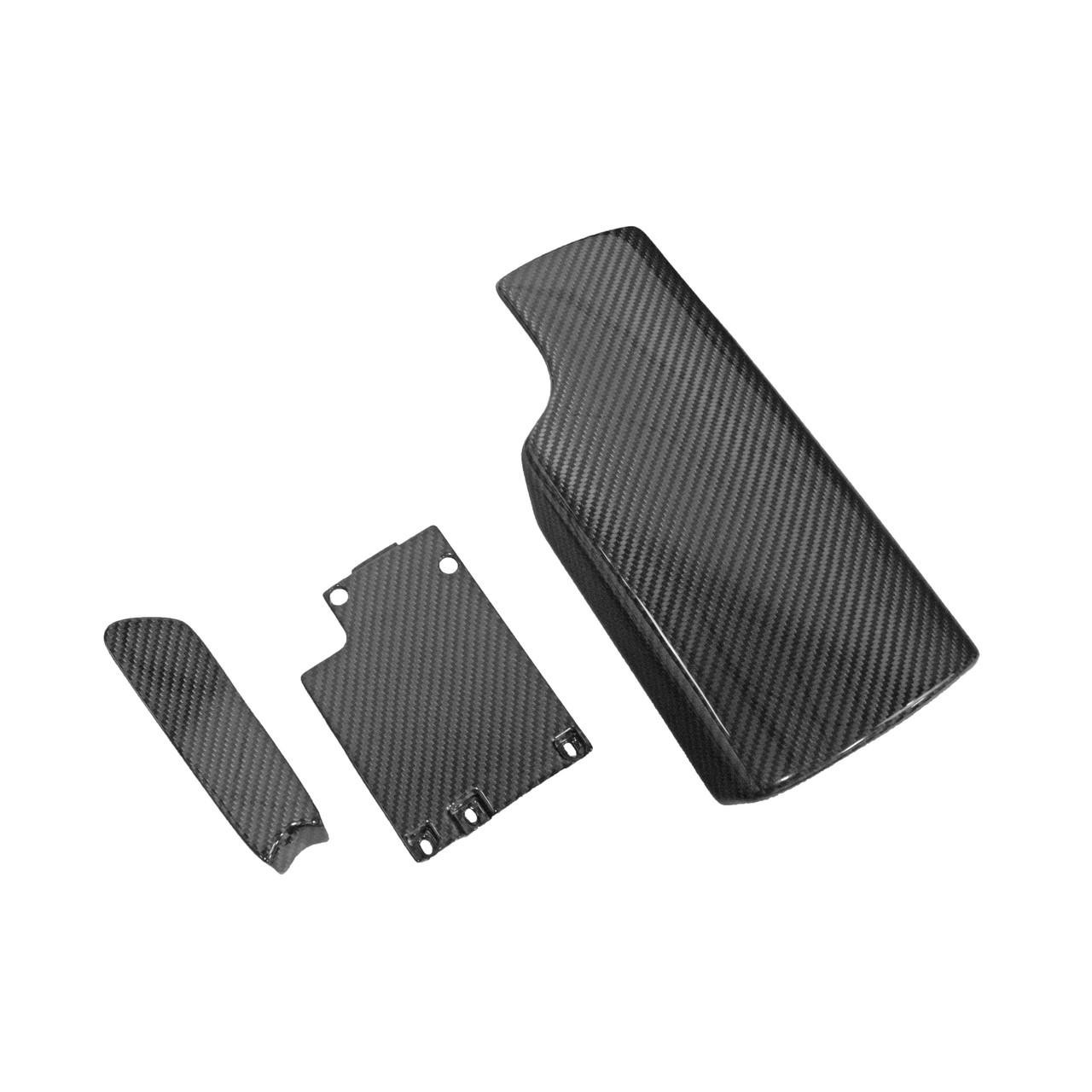 Carbon Fiber Center Console Assembly - Porsche 996 - Fabspeed Motorsport