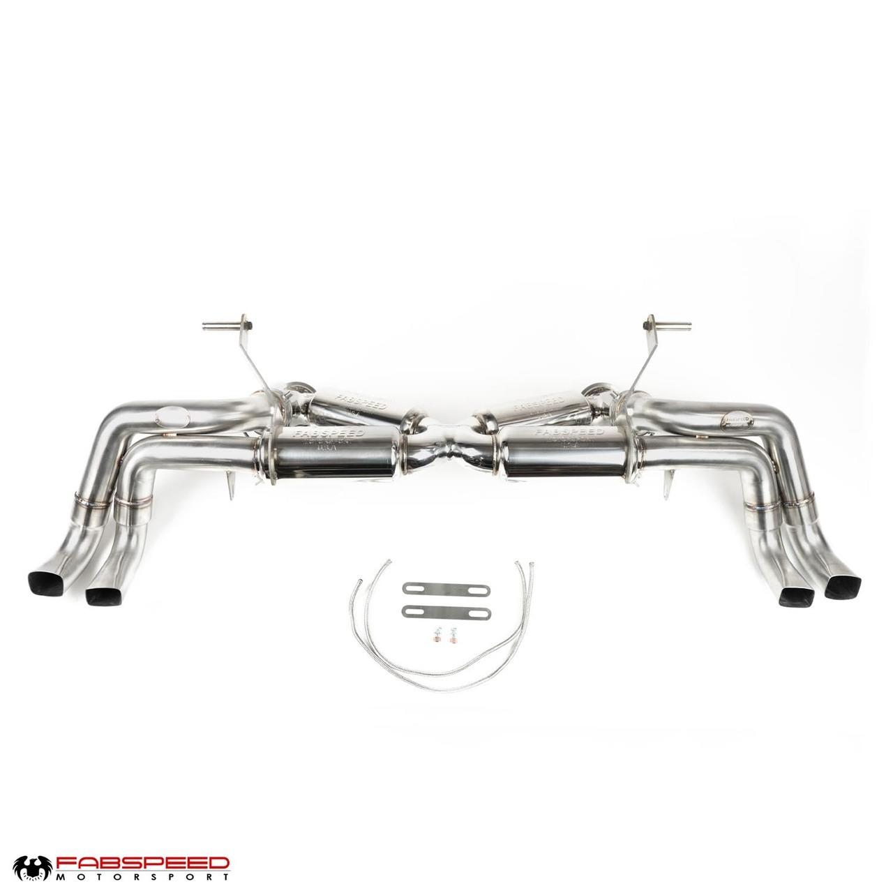 Fabspeed Audi R8 V10 Valvetronic Supersport X-Pipe Exhaust System (2016 ...