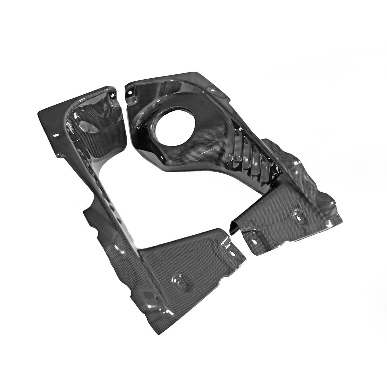 Carbon Fiber 458 Engine Panels - Ferrari 458 Spider - Fabspeed Motorsport