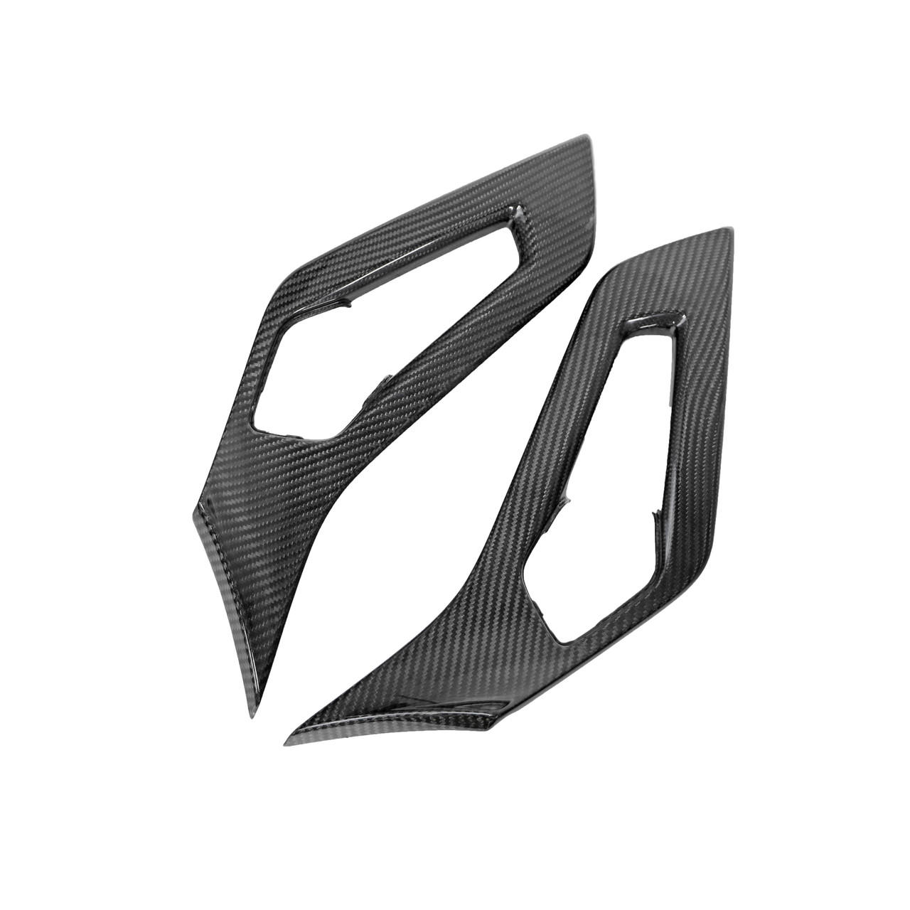 Carbon Fiber Inner Door Handle Pull Trim Set - Lamborghini Aventador ...