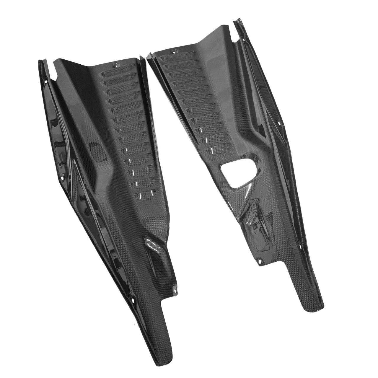 Carbon Fiber Engine Bay Panels - Ferrari 458 Speciale/Aperta - Coupe ...