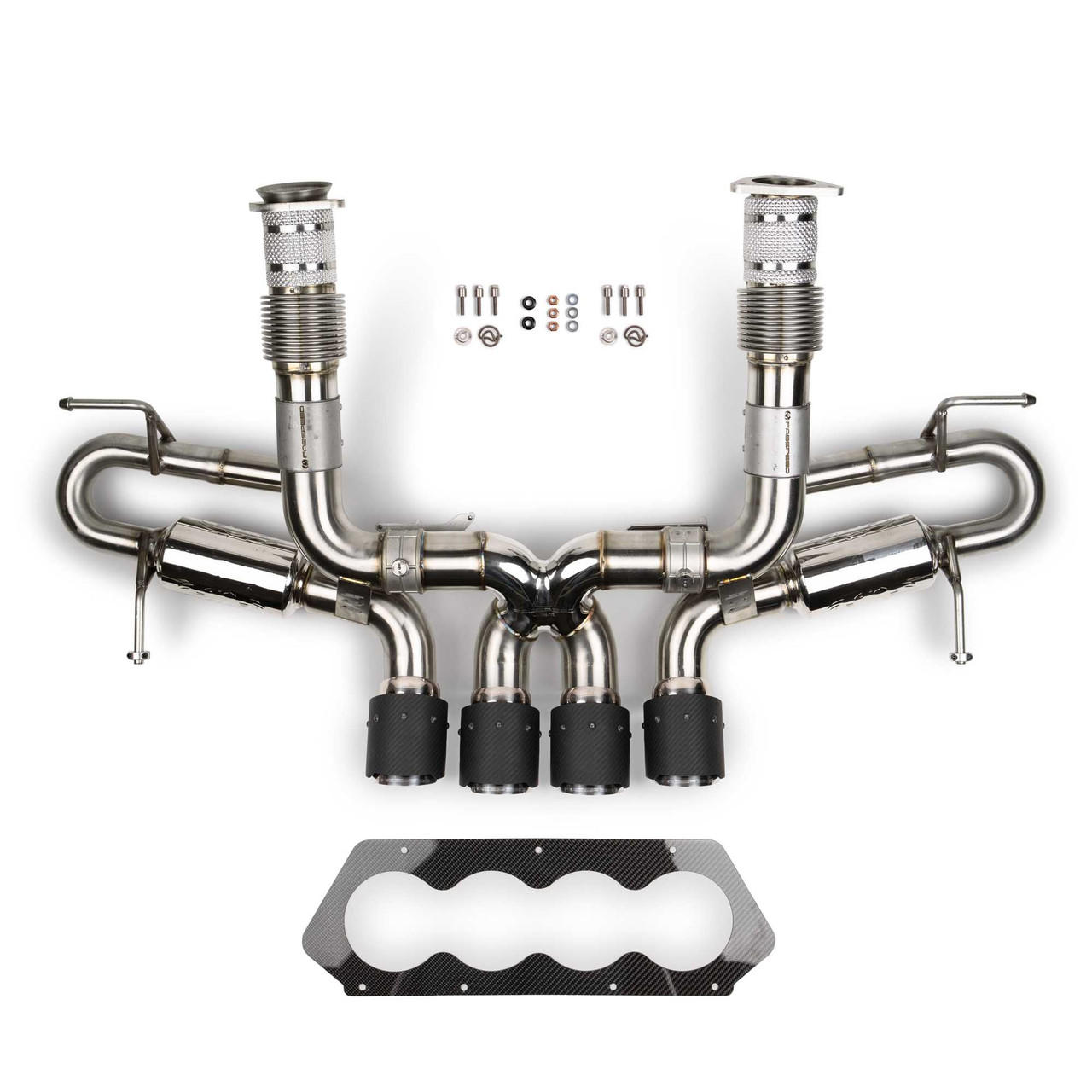 Fabspeed Chevrolet Corvette C8 Z06 Valvetronic Cat-Back Exhaust System ...