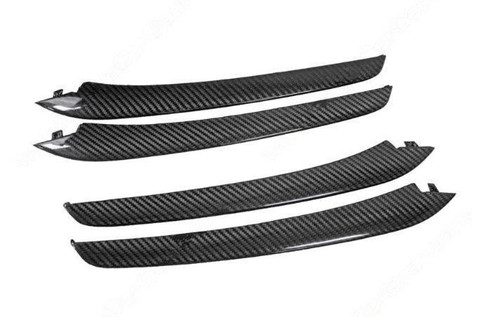 Carbon Fiber Right and Left Front Bumper Grill Vents - Porsche 981 ...
