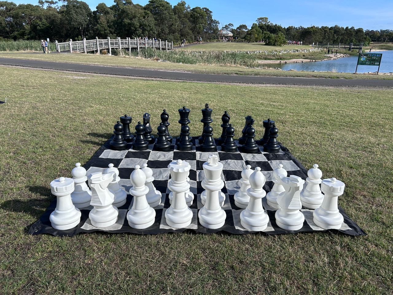 Giant Chess 64cm Giant Chess Outdoor Pieces | Chess World