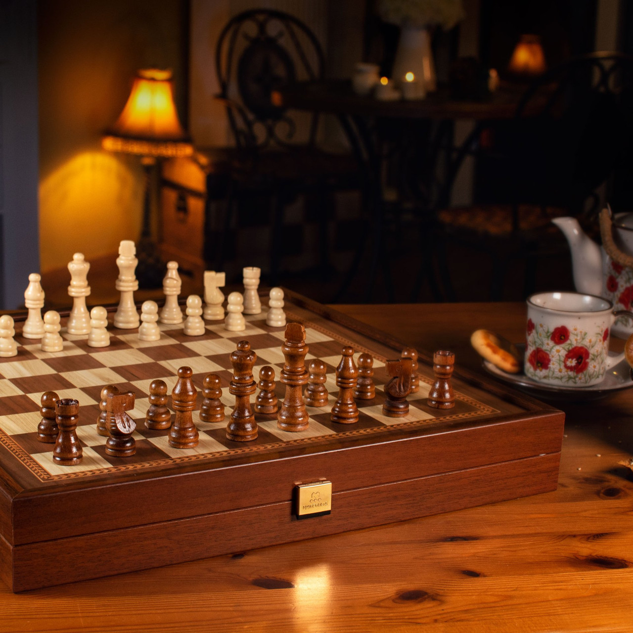 Classic Heritage 3-in-1 Game Collection | Chess, Backgammon & Checkers ...