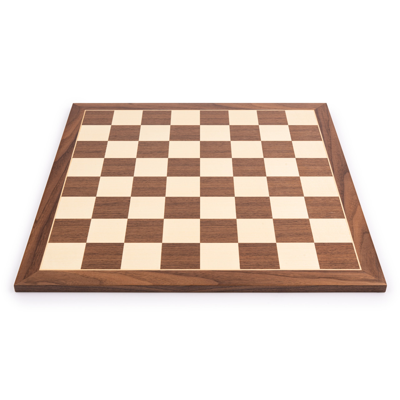 Walnut and Sycamore Chessboard | Chess World Australia