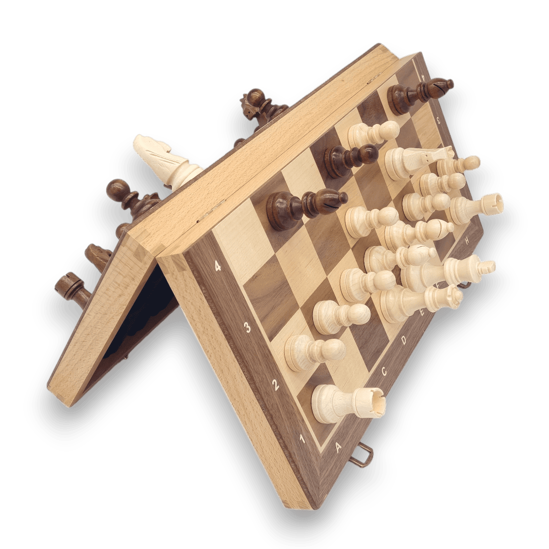 Flip Chess and Checkers Board - 40cm | Chess World