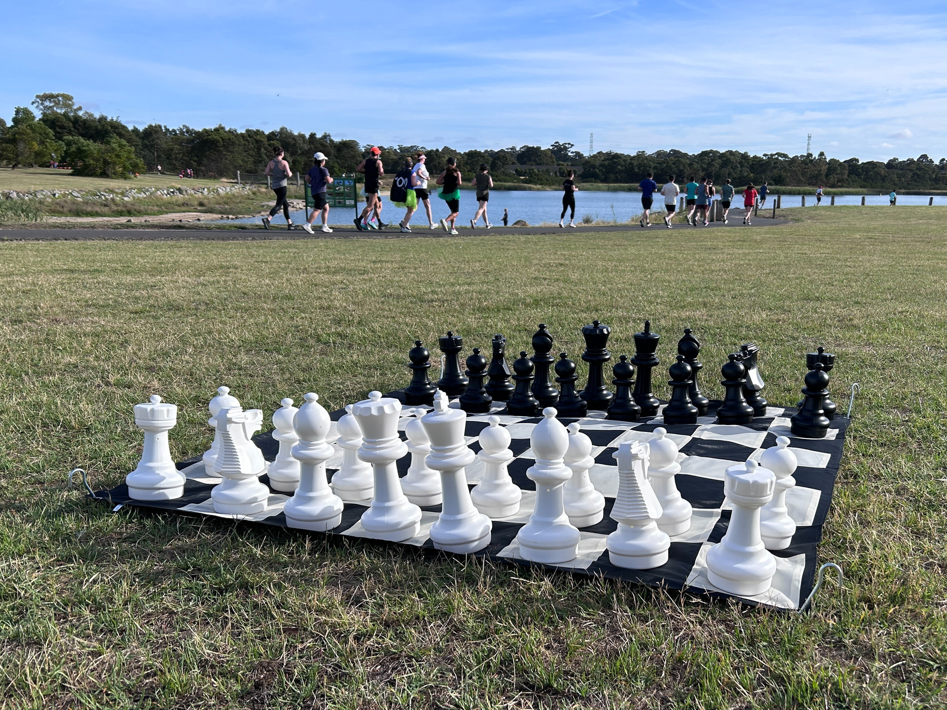Giant Chess Sets, Boards and Pieces | Chess World Australia