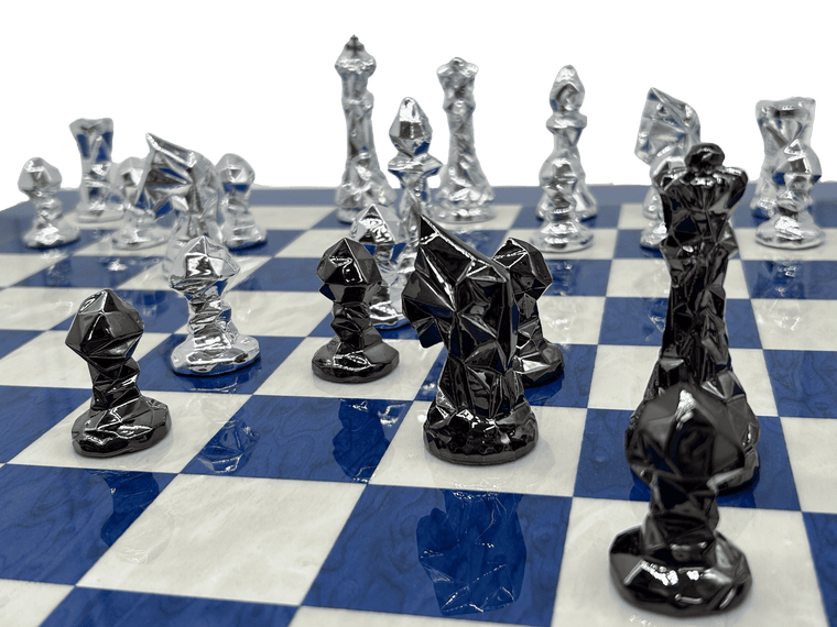 Blue Diamond Chess Set | Chess World Australia