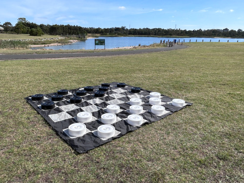 Giant Chess 22cm Giant Checkers Pieces | Chess World