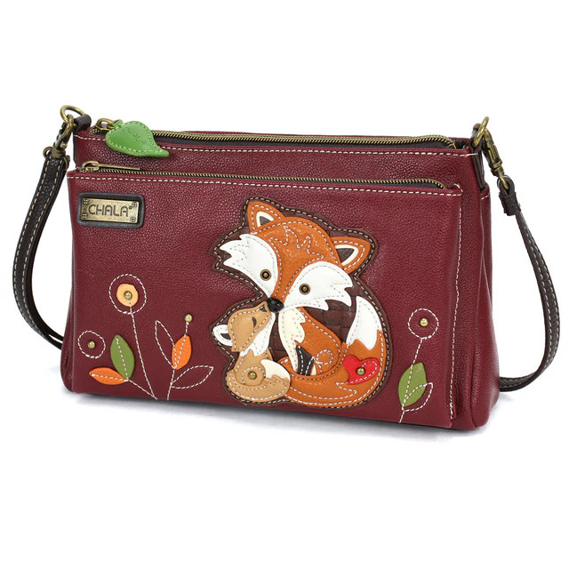 Fox Family Deluxe Crossbody | Chala| Earle's Loveland