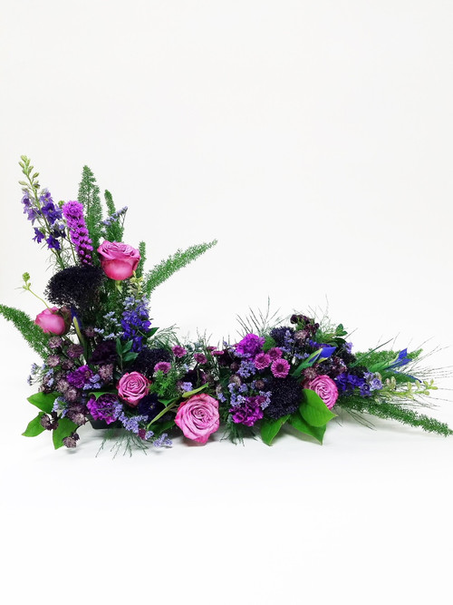 Purple Floral Frame | Loveland Flower Delivery | Earle's Flowers