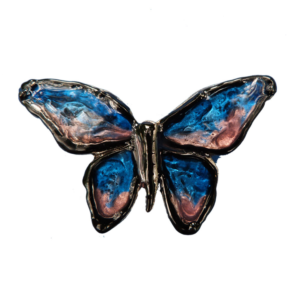 Enamel Translucent Butterfly Pin
