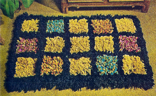 Tufted Crochet Rug Pattern