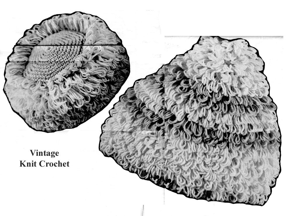 Hi-Flier Pillbox Crochet Hat Pattern, Vintage 1930s