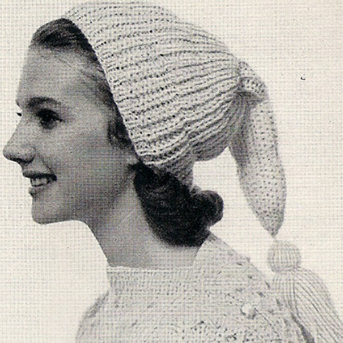 Easy Ribbed Stocking Hat Knitting Pattern