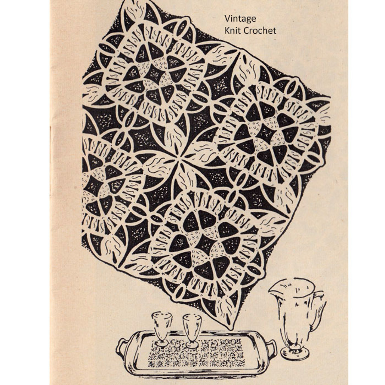 Crochet Medallions Pattern For Cloths