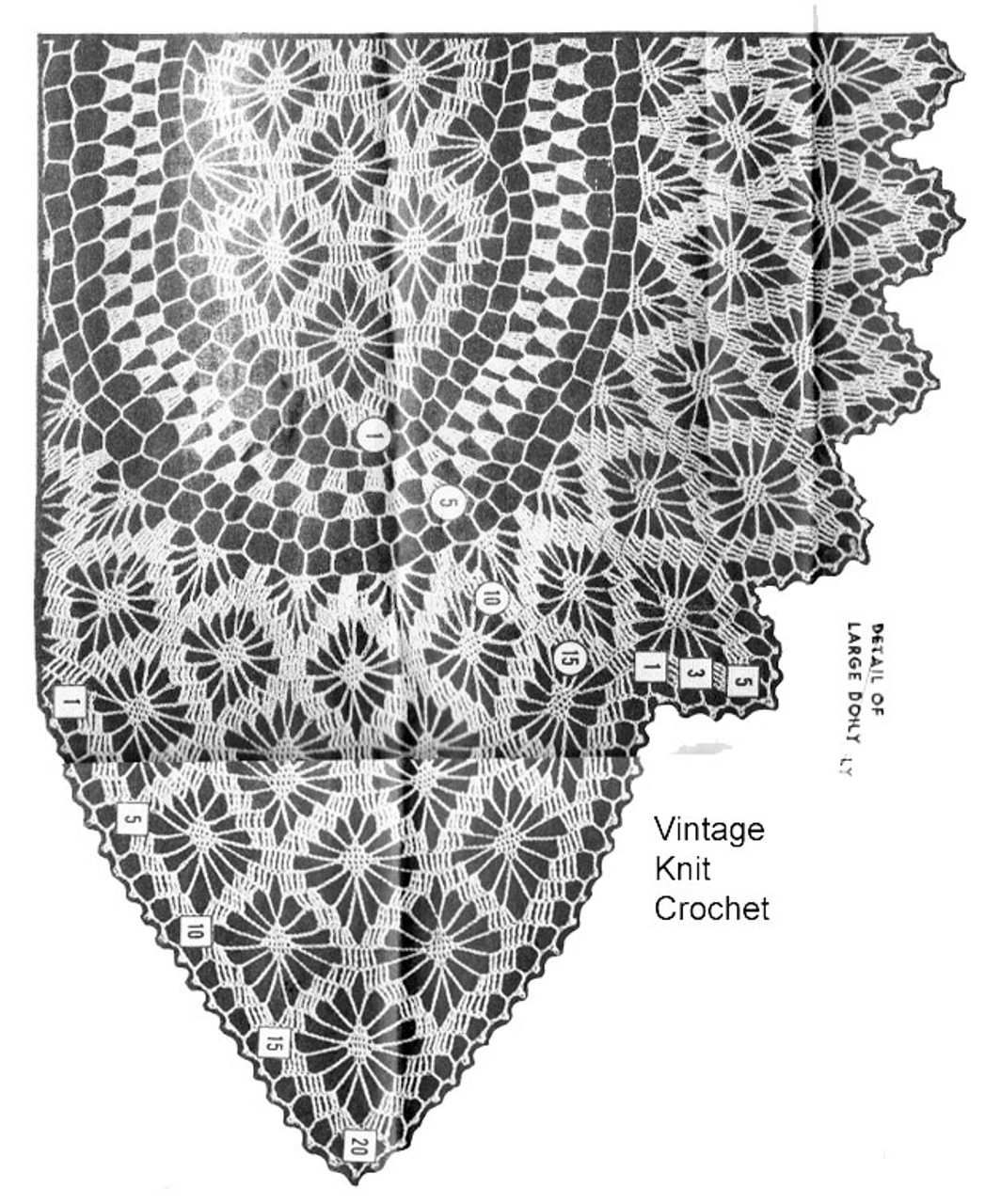 Spiderweb Crochet Oval Doily Pattern Laura Wheeler 7047