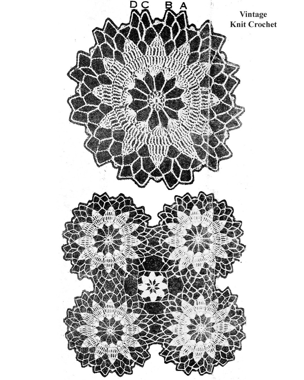 Crochet Flower Motif Pattern With Fill Medallion Laura Wheeler Design 520
