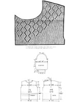 Plaid Jumper Knitting Pattern with Pullover - Vintage Knit Crochet ...