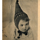 Childs Head Hugger Pixie Hat Knitting Pattern