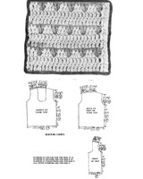Mens Crocheted Tank Top and Vest Pattern Mail Order Design 7364