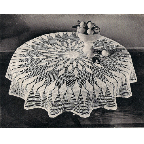 Vintage Crochet Tablecloth Patterns
