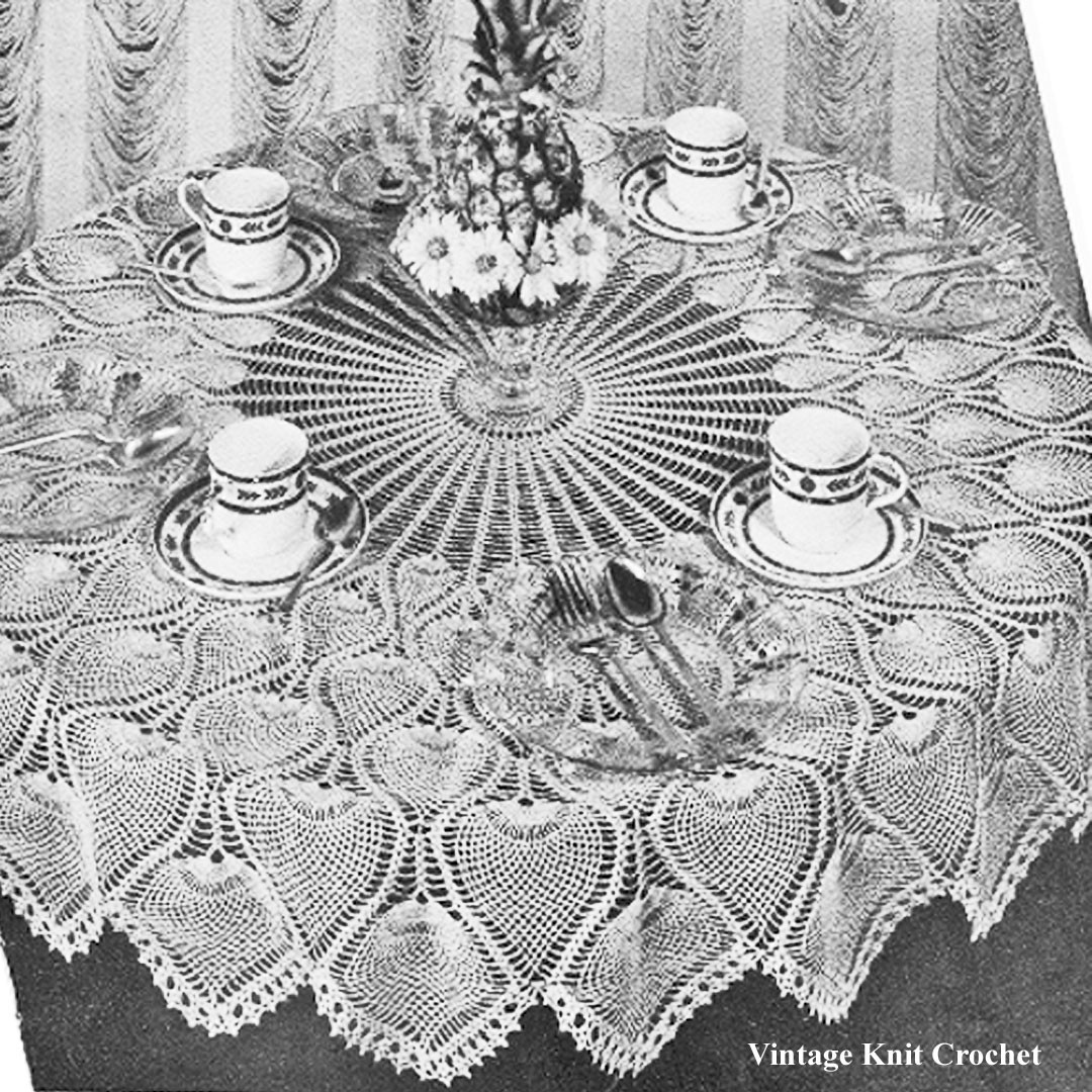 Vintage Crochet Tablecloth Patterns