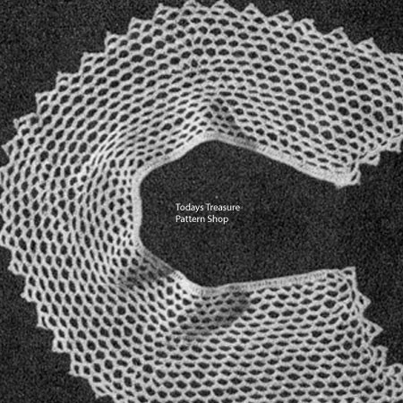 Irish Crochet Rose Lace Collar Pattern for Girls Misses