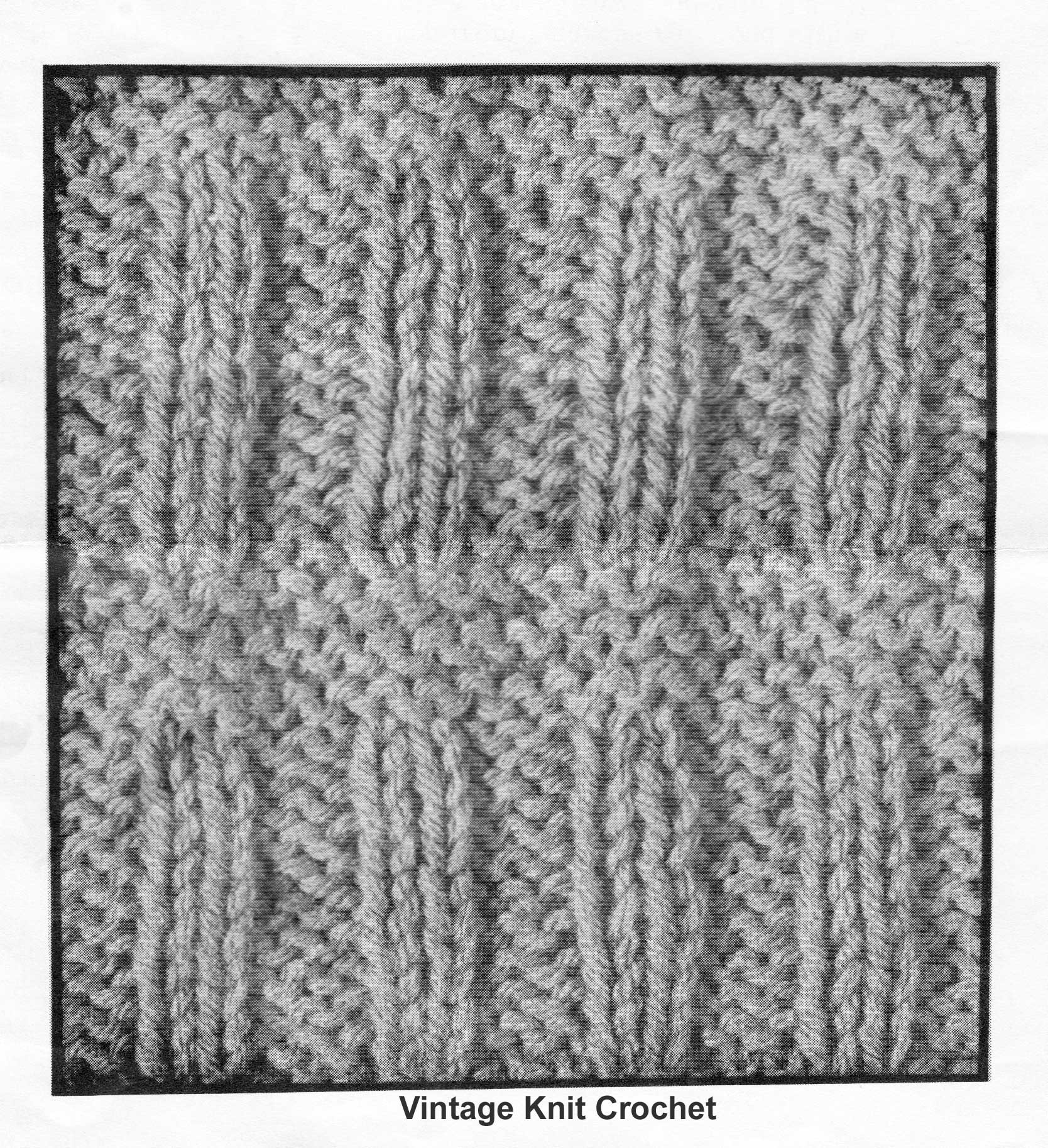 Knitted Vest Pattern Long Short Design 951 Worsted Weight Yarn
