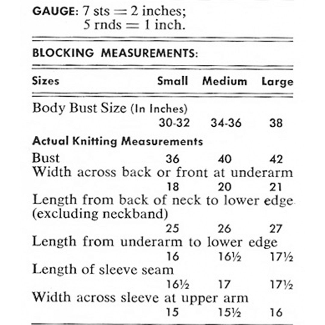 Easy Knit Cable Pullover PDF Pattern Raglan Sleeves S-M-L