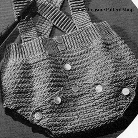 Baby Bibbed Panties Crochet Pattern
