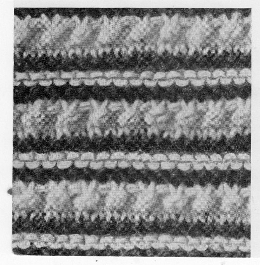 Back Pleated Coat Knitting Pattern, S-M-L